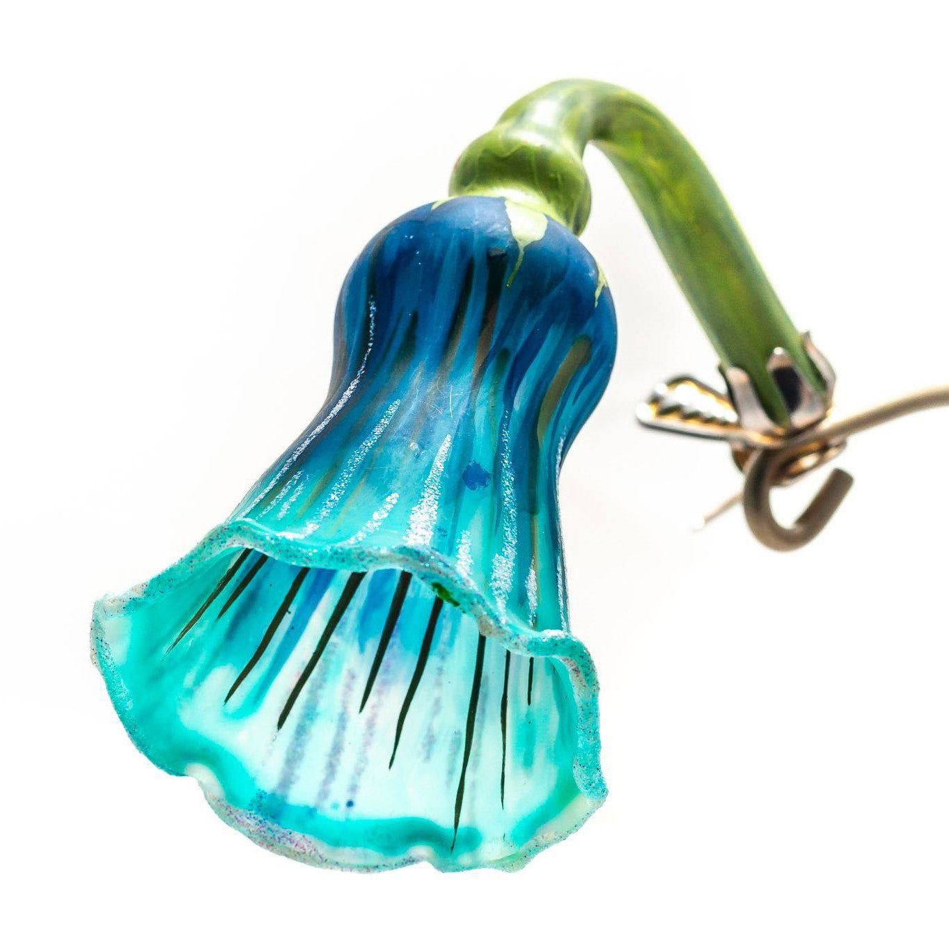 Kersthanger blauwe kelk bloem | 's Zomers